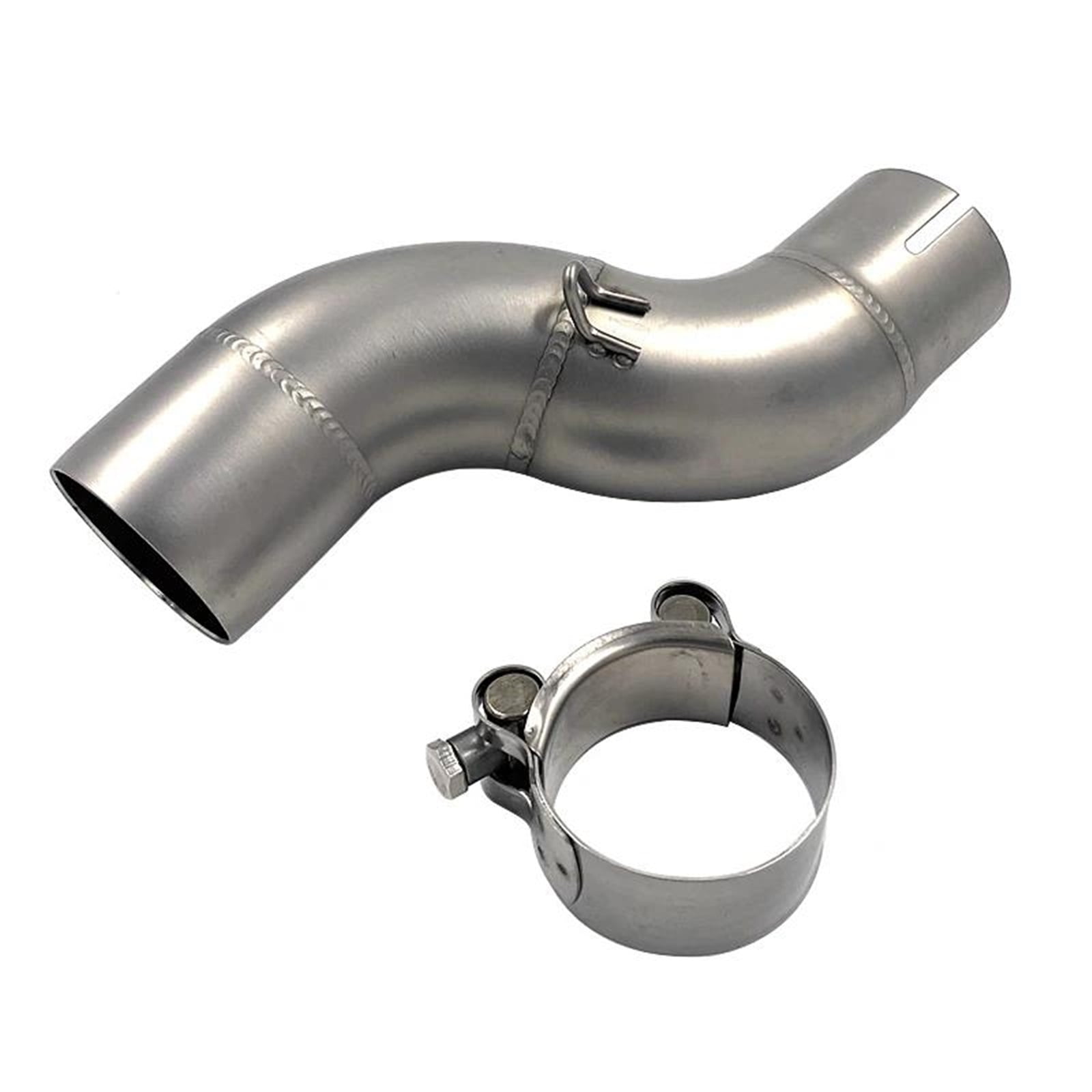 Motorcycle Acccessories Exhaust Middle Link Pipe 304 Stainless Steel ...