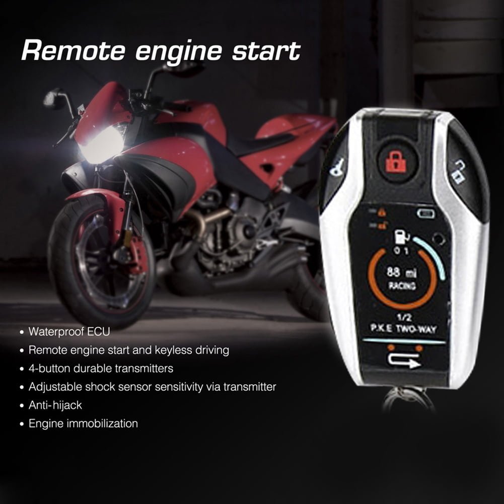 Motorcycle Anti-theft Two-way Alarm with PKE Automatic Induction Start ...
