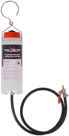 Motorcycle Auxiliary Fuel Tank (500ml with Vent) Gas Tank for Small ...
