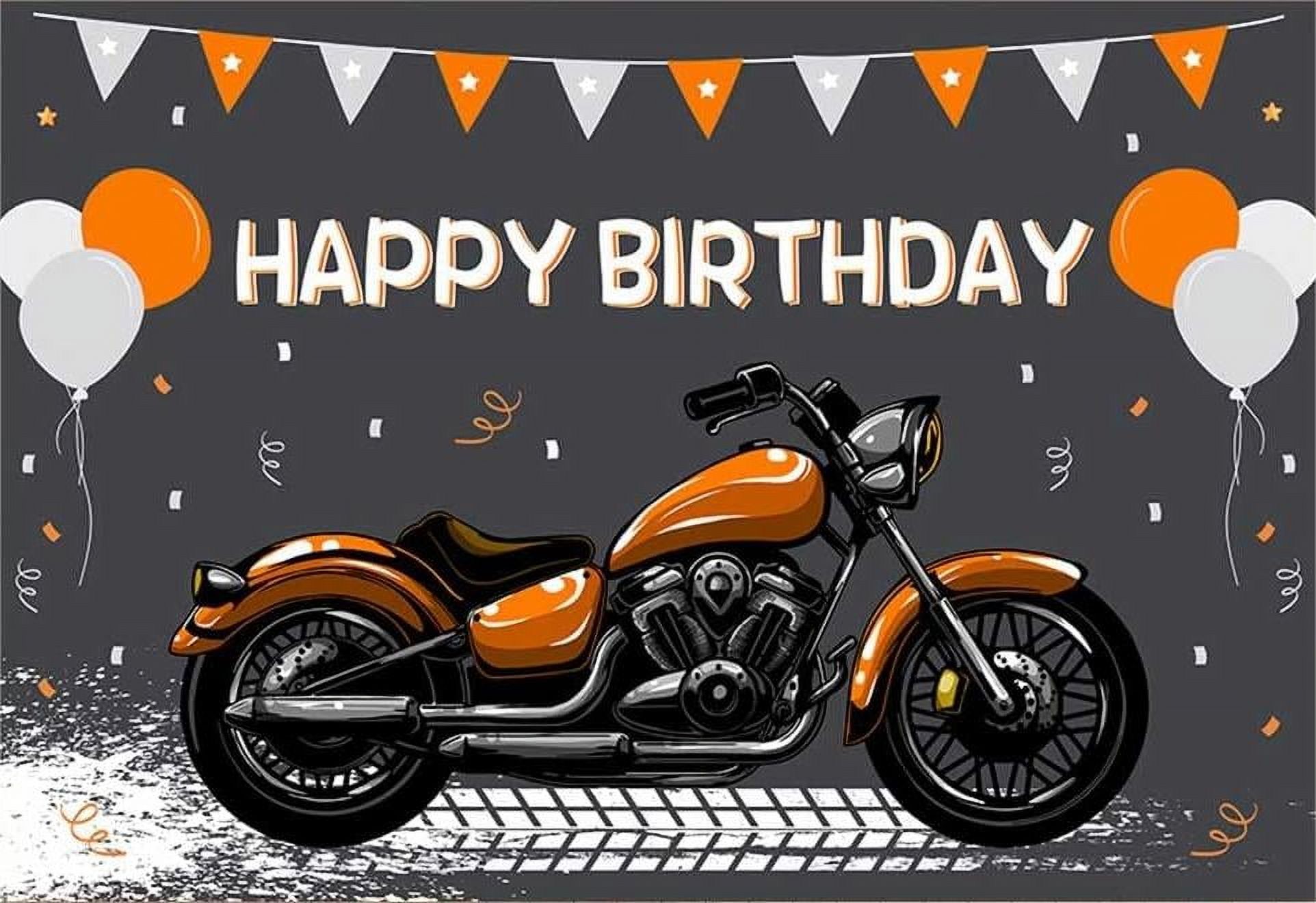 Motorcycle Backdrop Vintage Retro Motorbike Background for Photography ...