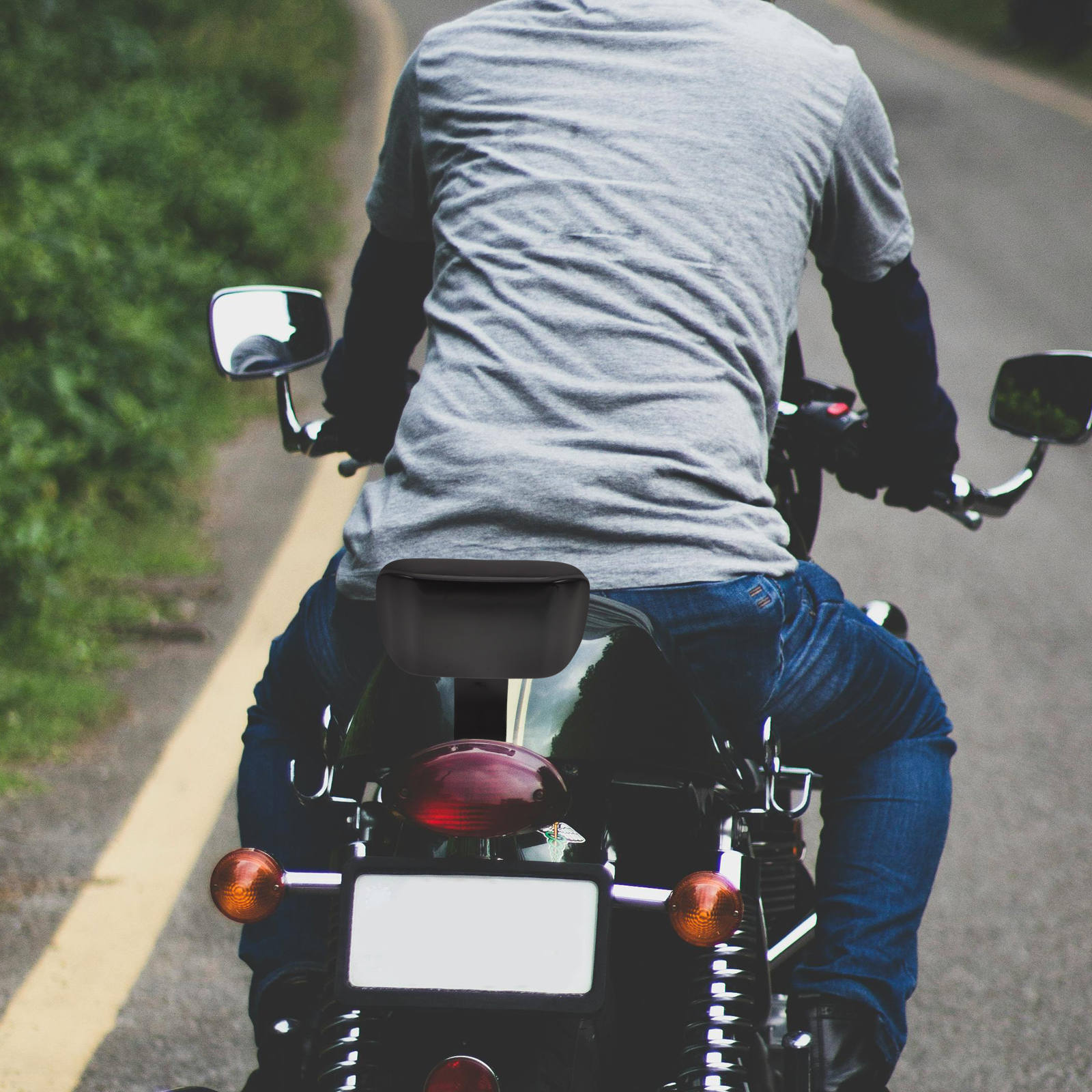 Motorcycle Backrest Versatile Motorcycle Passenger Seat Backrest Anti ...