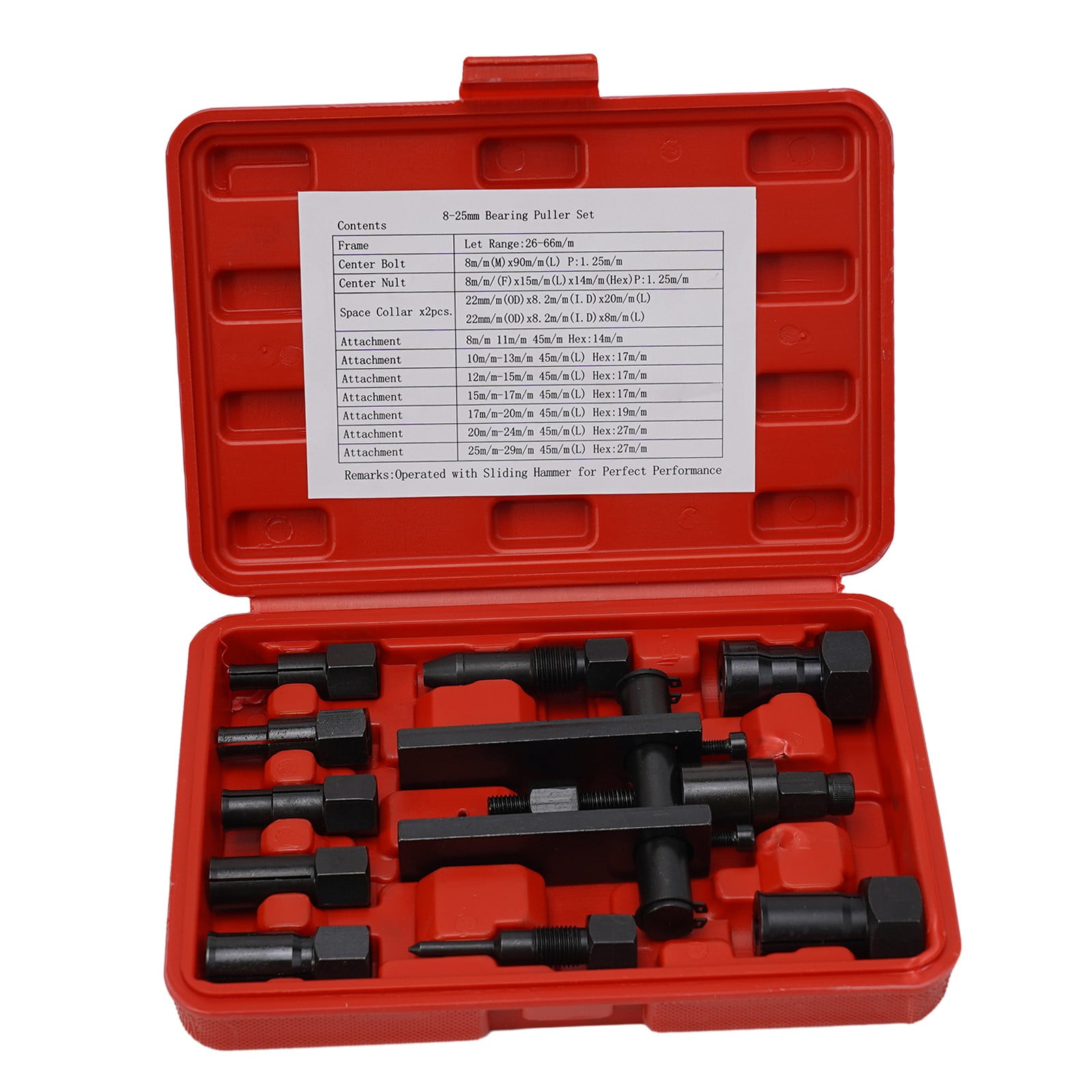 Motorcycle Bearing Removal Tool Puller with Box Set User friendly ...