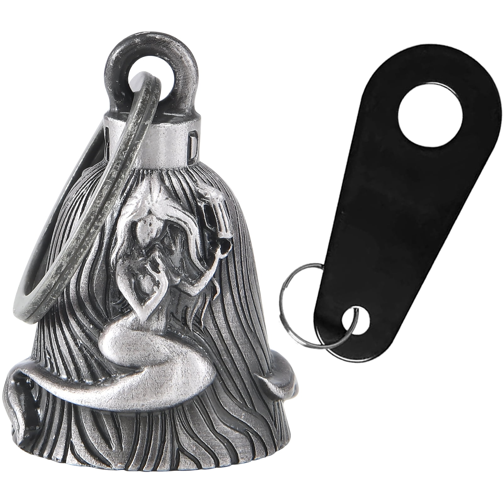 Motorcycle Bell for Bikers Women Men W/ Hanger, Biker Bell for Riders ...