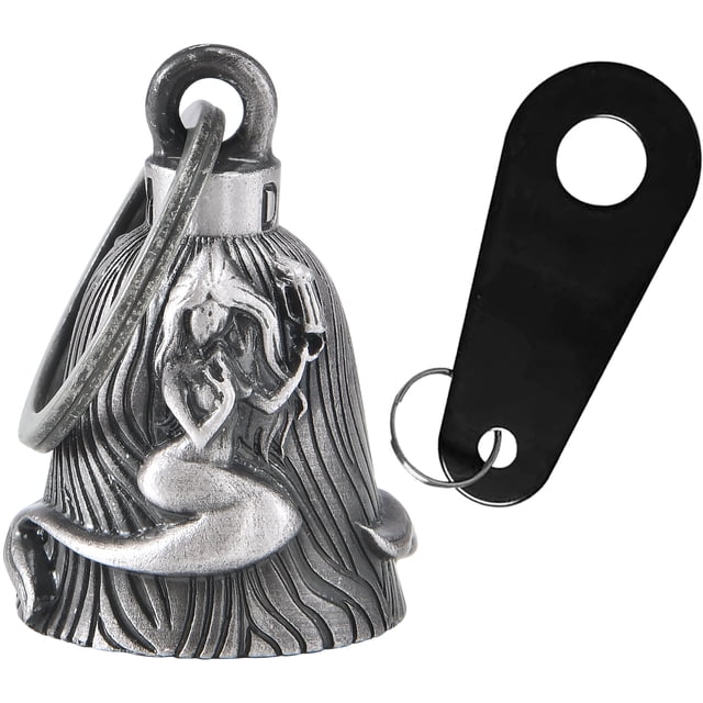 Motorcycle Bell for Bikers Women Men W/ Hanger, Biker Bell for Riders ...