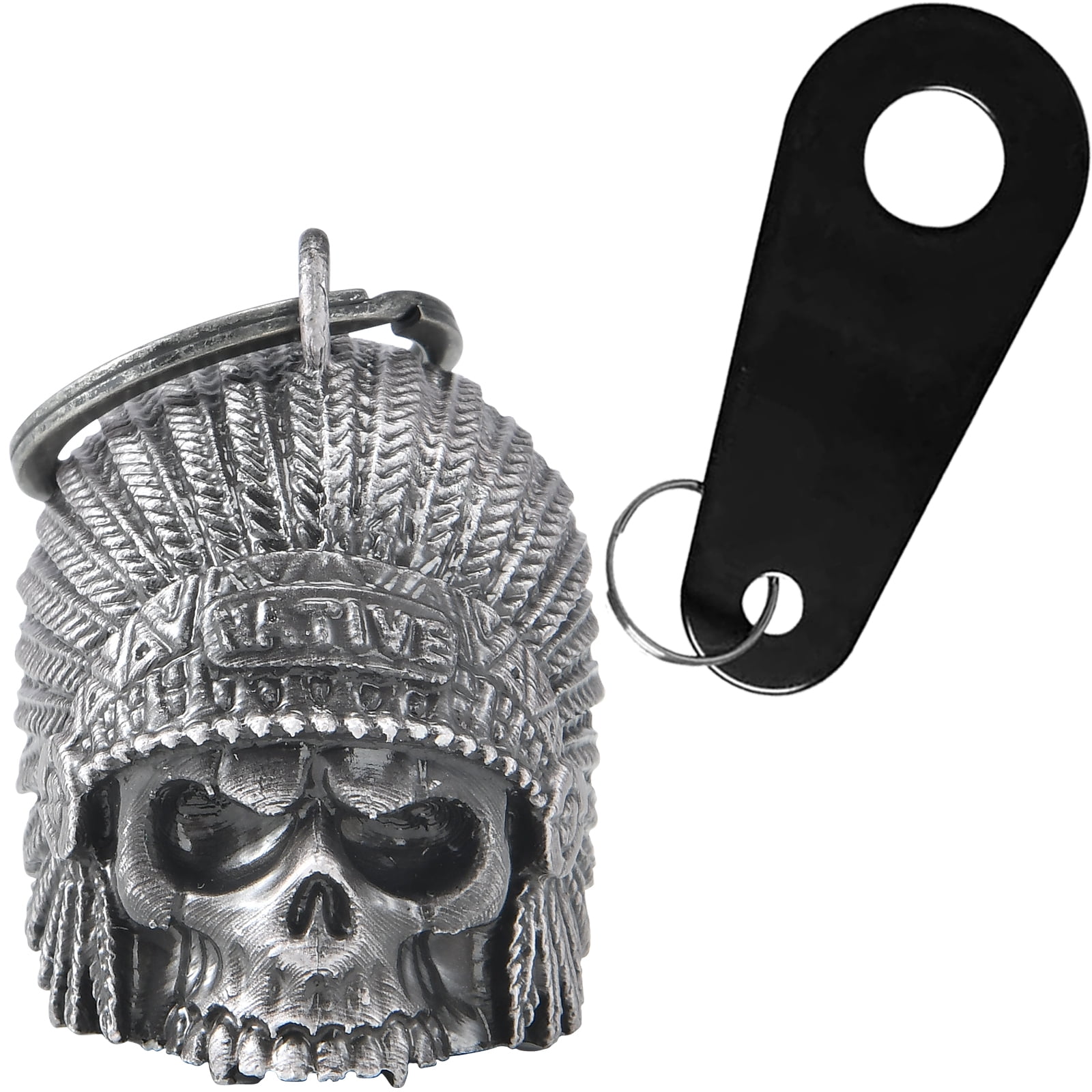 Motorcycle Bell for Bikers Women Men W/ Hanger, Biker Bell for Riders ...