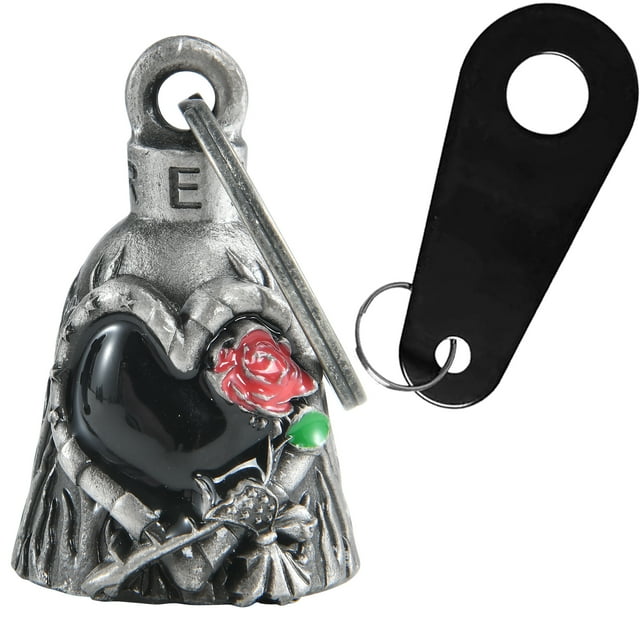 Motorcycle Bell for Bikers Women Men W/ Hanger, Biker Bell for Riders ...