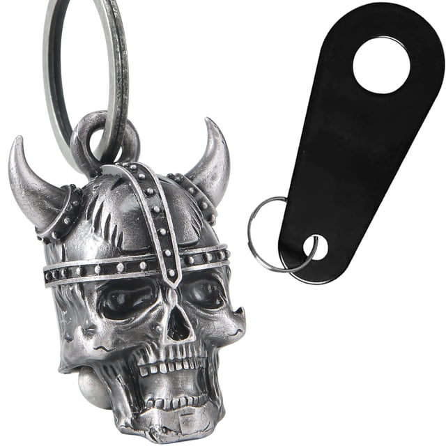 Motorcycle Bell for Bikers Women Men W/ Hanger, Biker Bell for Riders ...