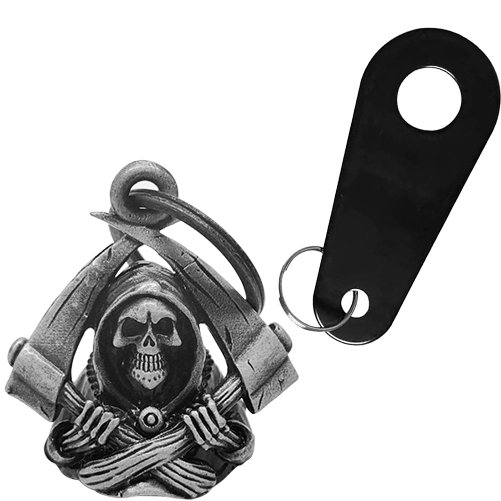 Motorcycle Bell for Bikers Women Men W/ Hanger, Biker Bell for Riders ...