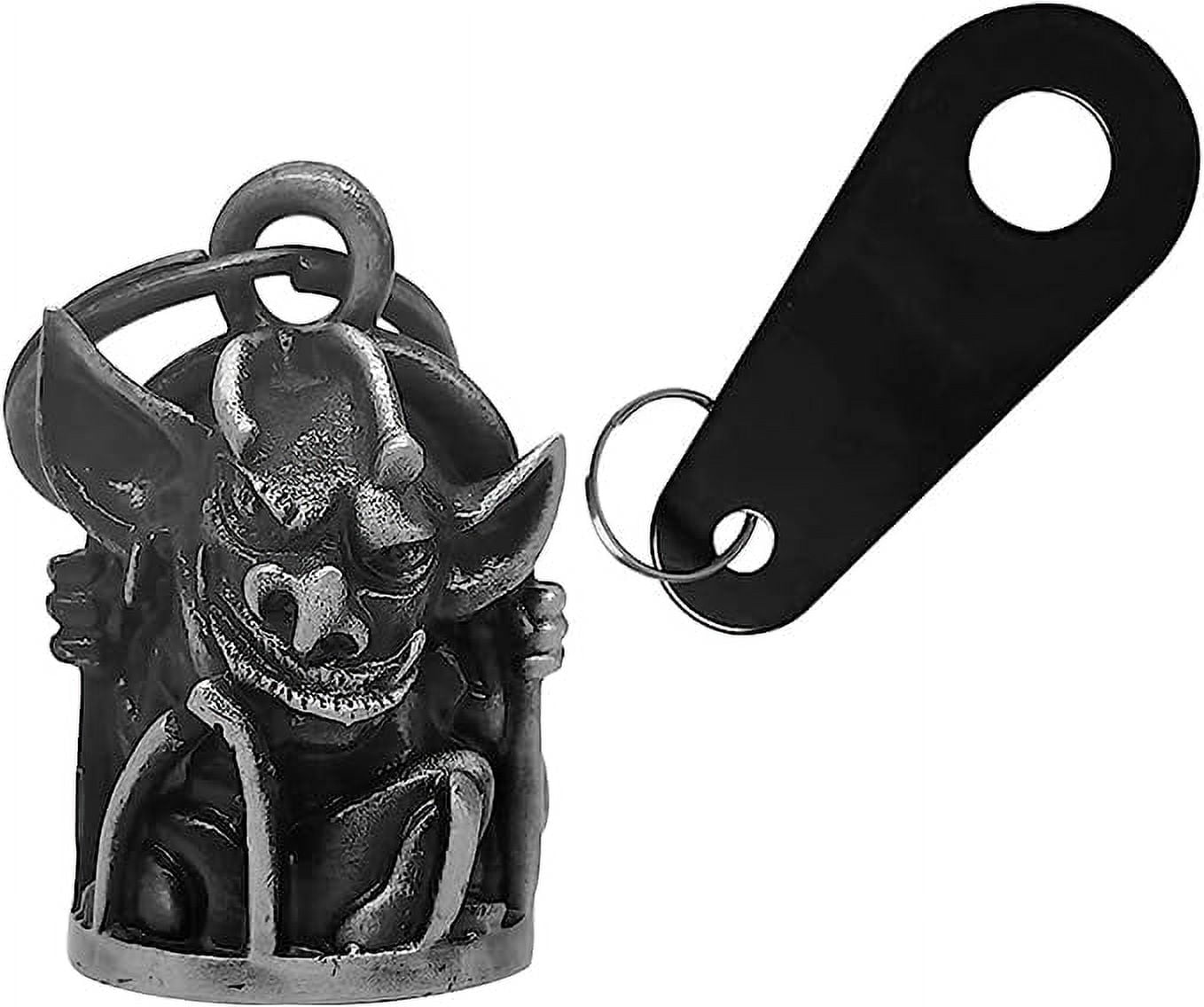 Motorcycle Bell for Bikers Women Men W/ Hanger, Biker Bell for Riders ...