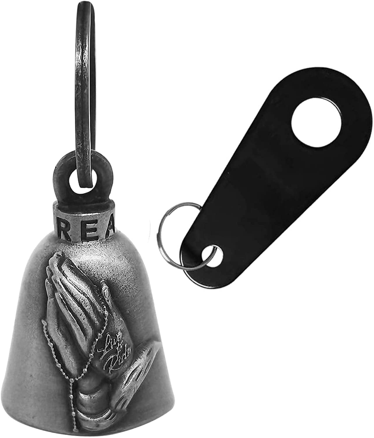 Motorcycle Bell for Bikers Women Men W/ Hanger, Biker Bell for Riders ...