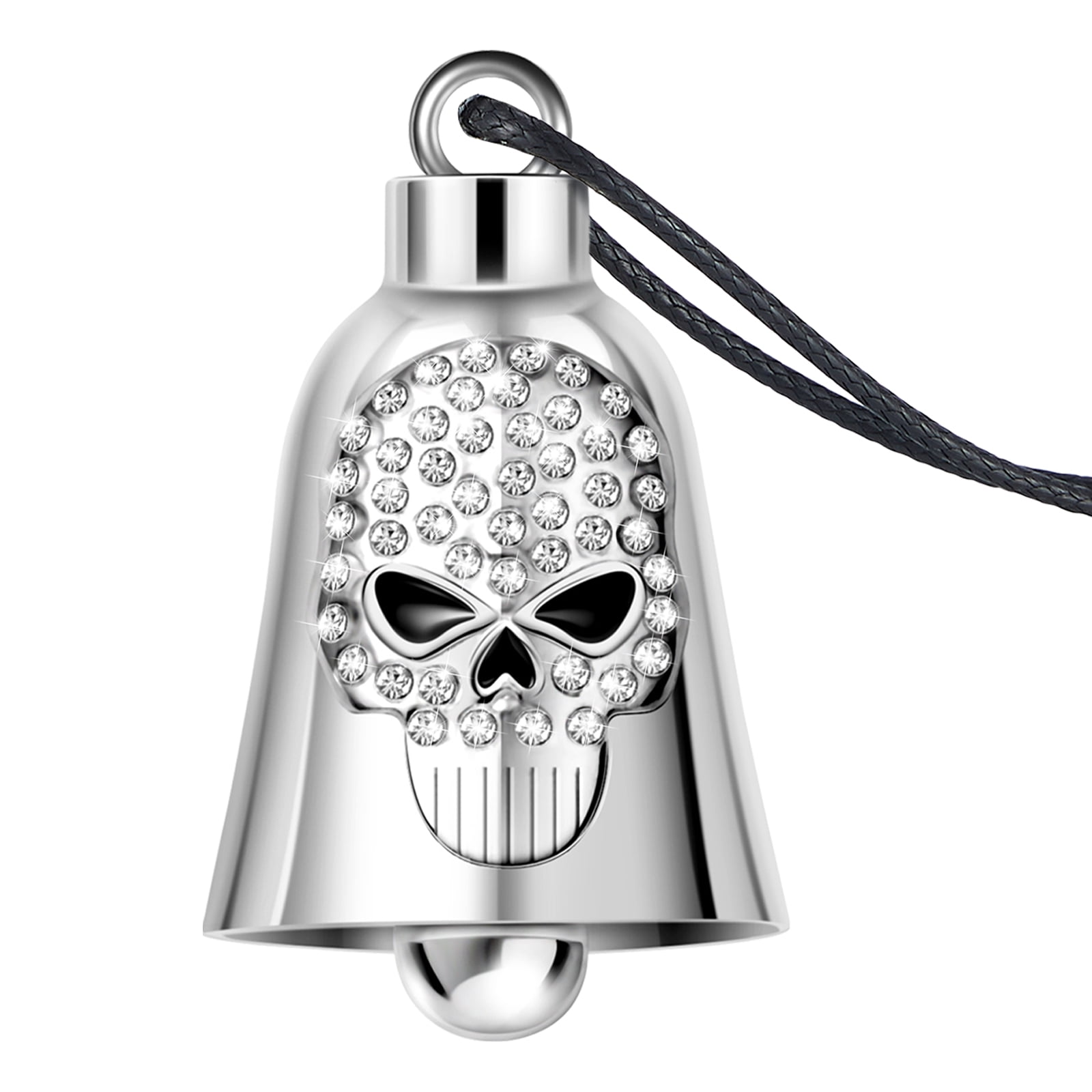 Motorcycle Bell for Bikers Women Men W/ Hanger, Biker Bell for Riders ...