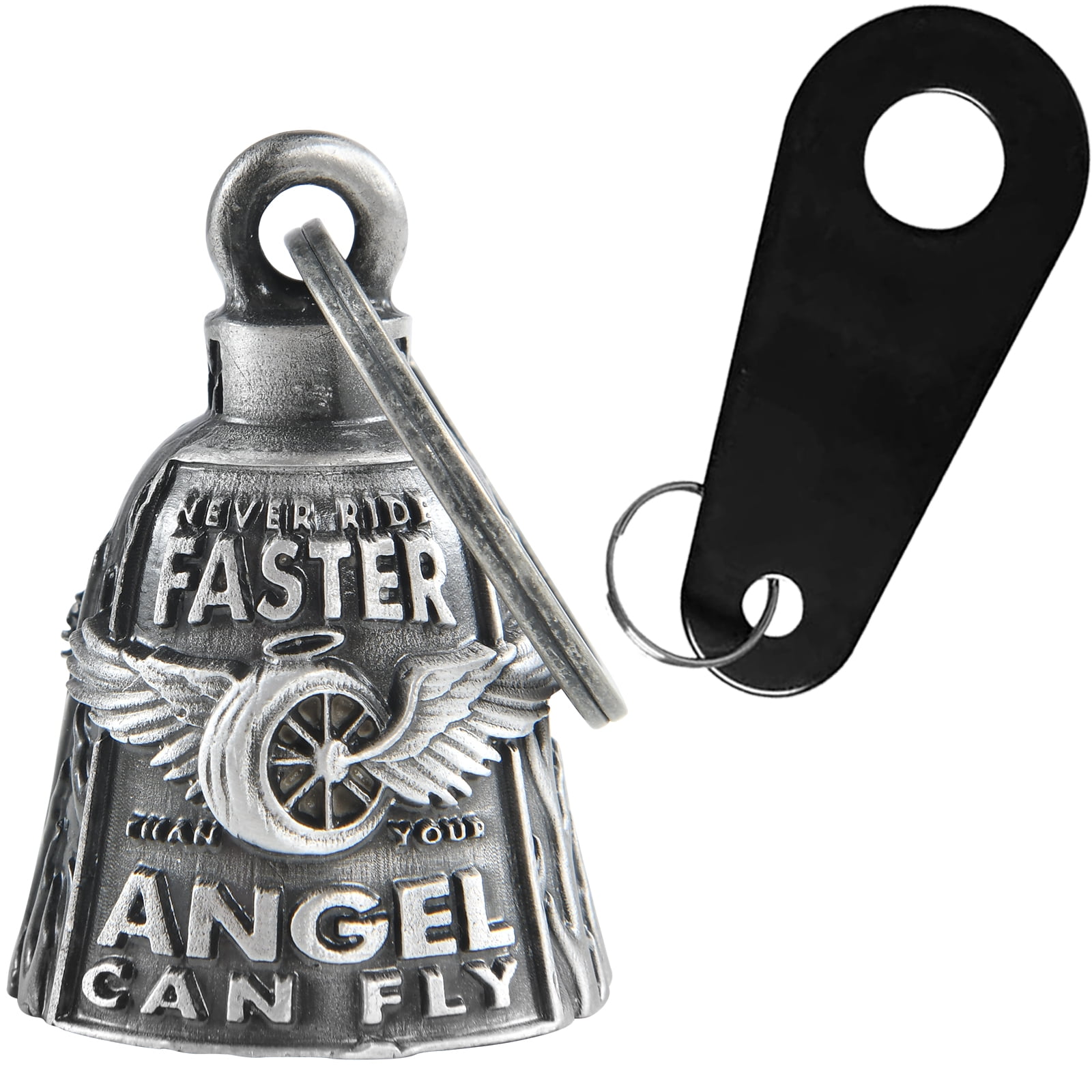 Motorcycle Bell for Bikers Women Men W/ Hanger, Biker Bell for Riders ...