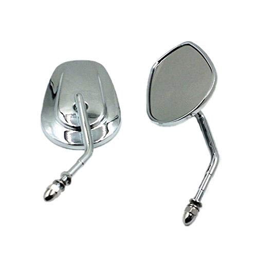 Motorcycle Big Oval Rear View Rearview Side Mirror for Harley Dyna ...