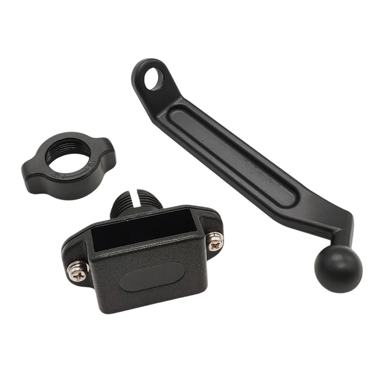 Motorcycle Bike Handlebars Mounting Base Holder for WalkieTalkie Two ...