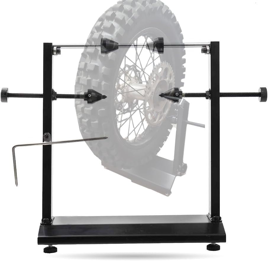 Motorcycle Bike Wheel Balancer Static Truing Stand Wheel Rim Tire ...