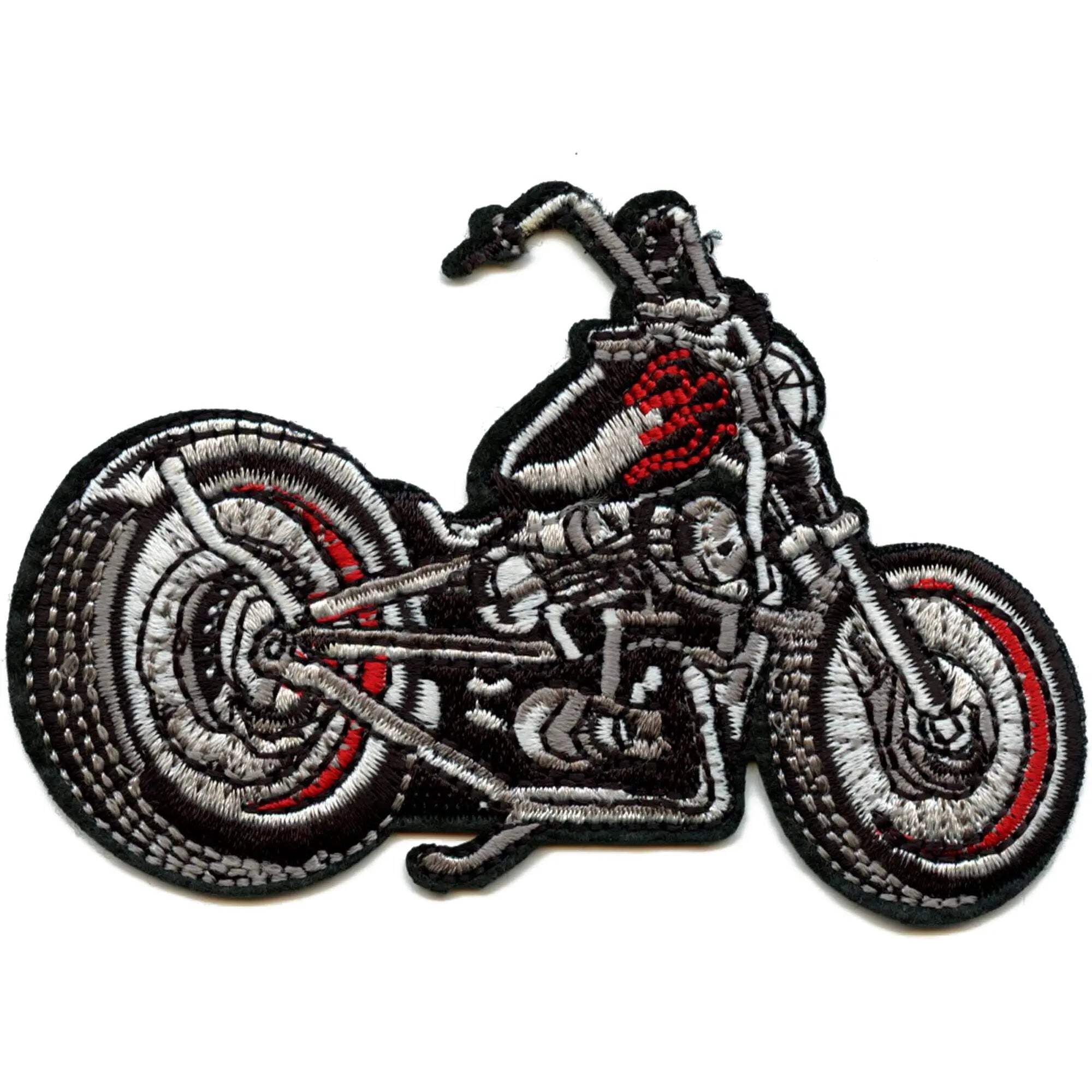 Motorcycle Biker Aesthetic Patch Ride Vehicle Culture Embroidered Iron ...