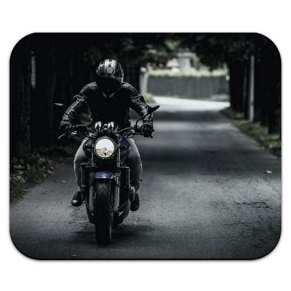 Motorcycle Biker Mouse Pad: Computer Accessories - Walmart.com