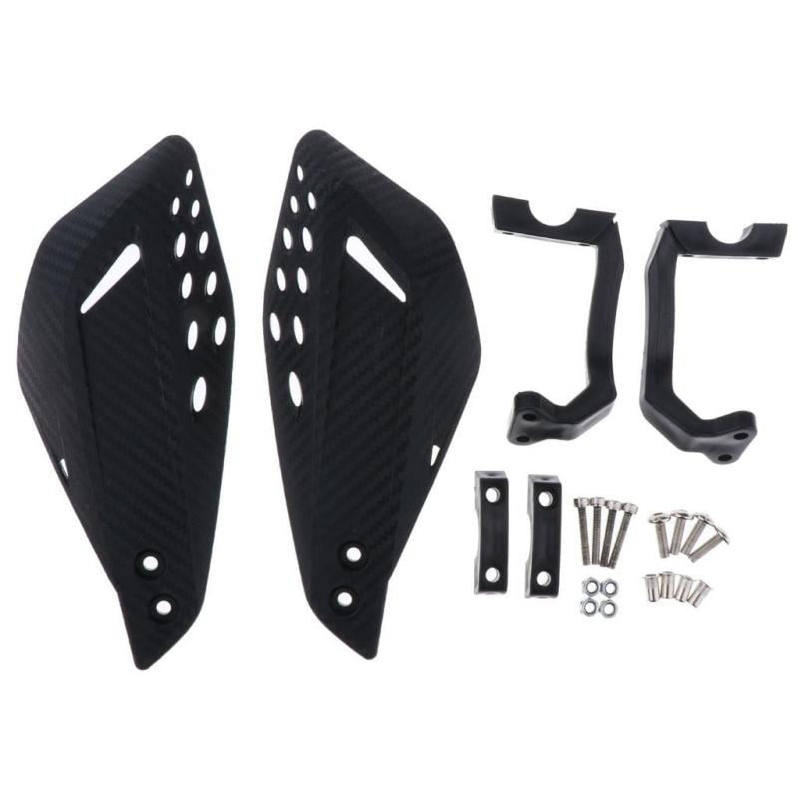Motorcycle Bikes Hand Guard 22 Mm 7/8'' Handlebar Wind Deflector ...