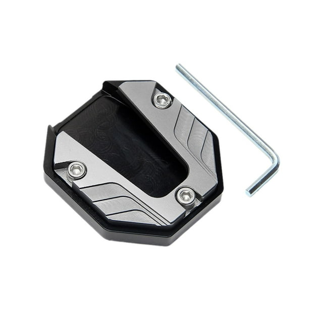 Motorcycle Bikes Kickstand Extender Foot Side Stand Support Extension ...