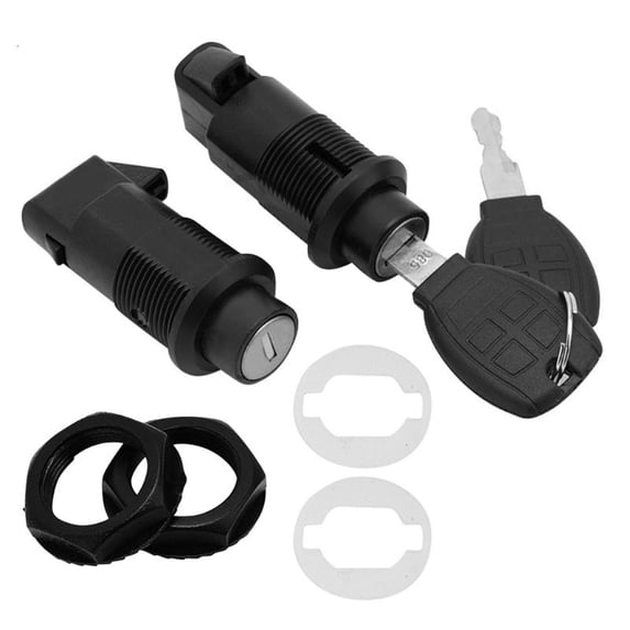 Motorcycle Black 2 keys Saddlebag Lock Set Hard Saddlebag Lock Key ...
