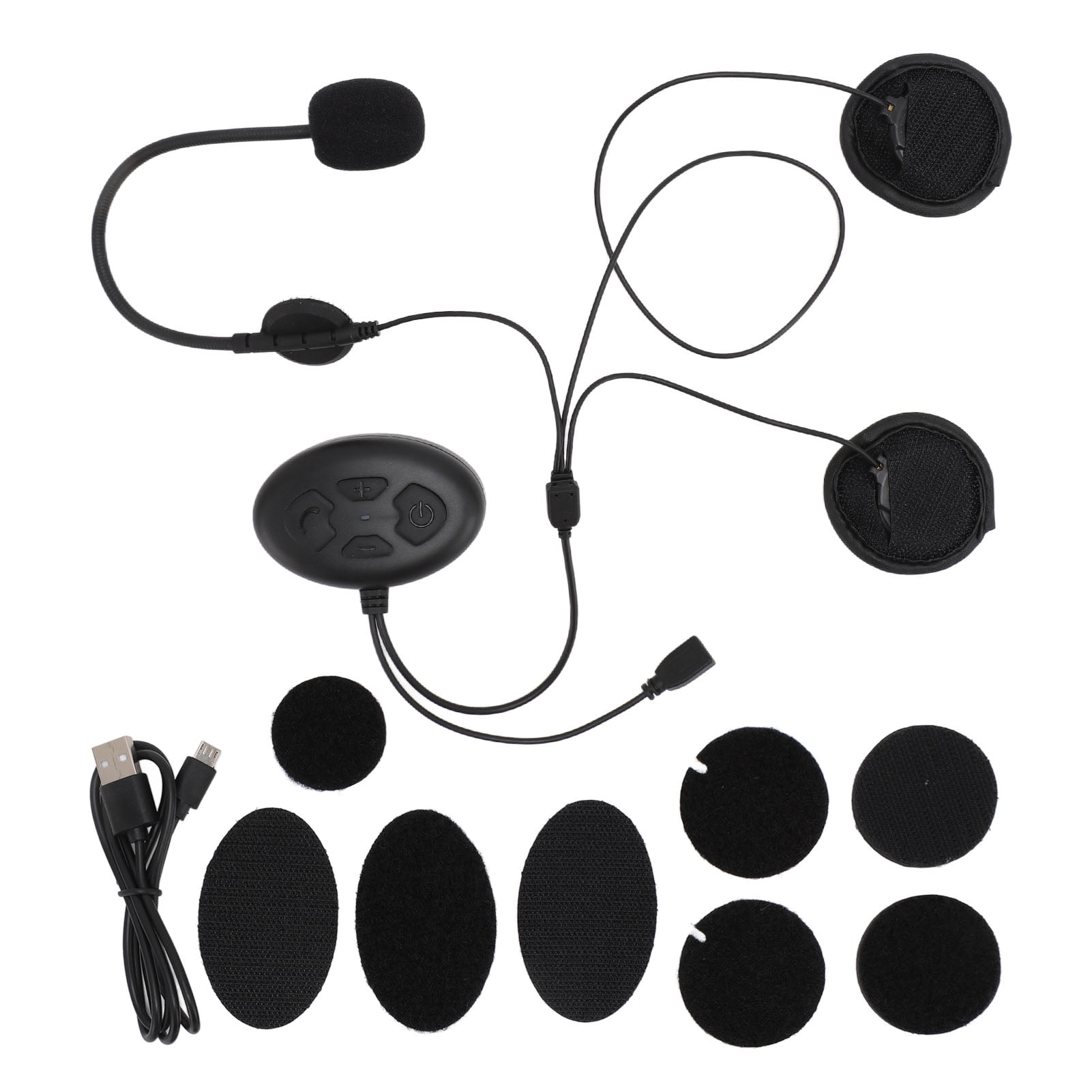 Motorcycle Bluetooth Headset HiFi Stereo Sound Support GPS Navigation ...