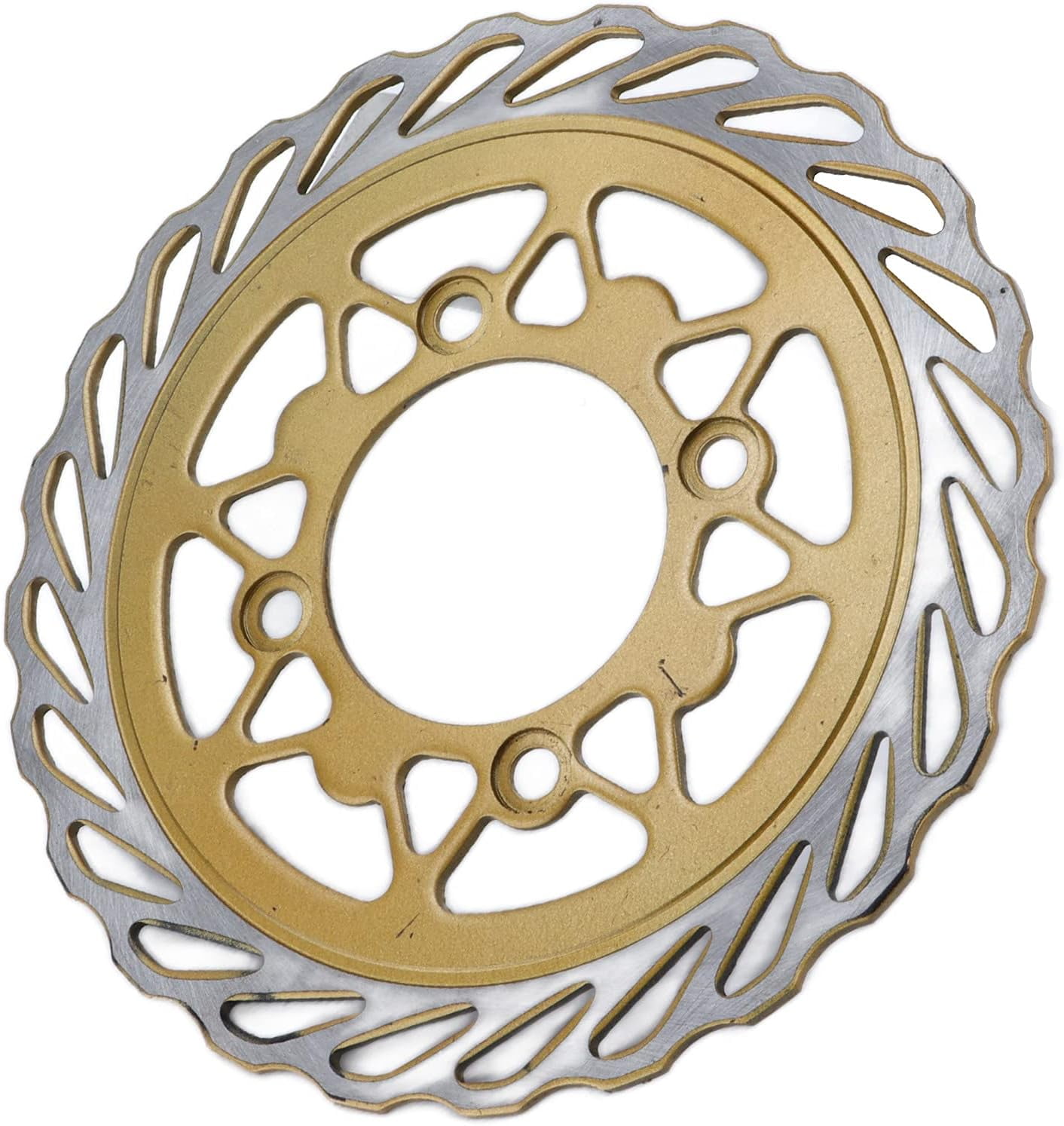 Motorcycle Brake Disc, 230mm Disc Brake Rotor Steel Alloy Round for ...