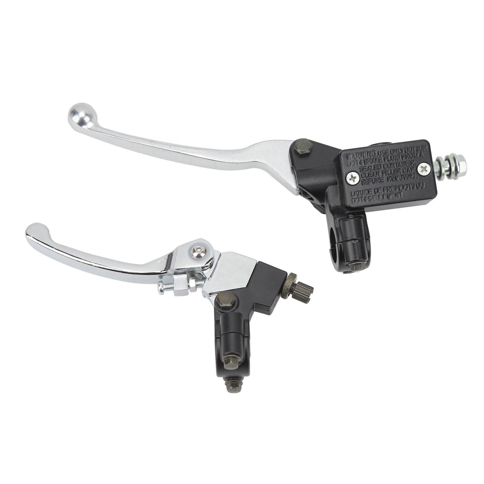 Motorcycle Brake Lever Kit Hydraulic Brake and Clutch Master Cylinder ...