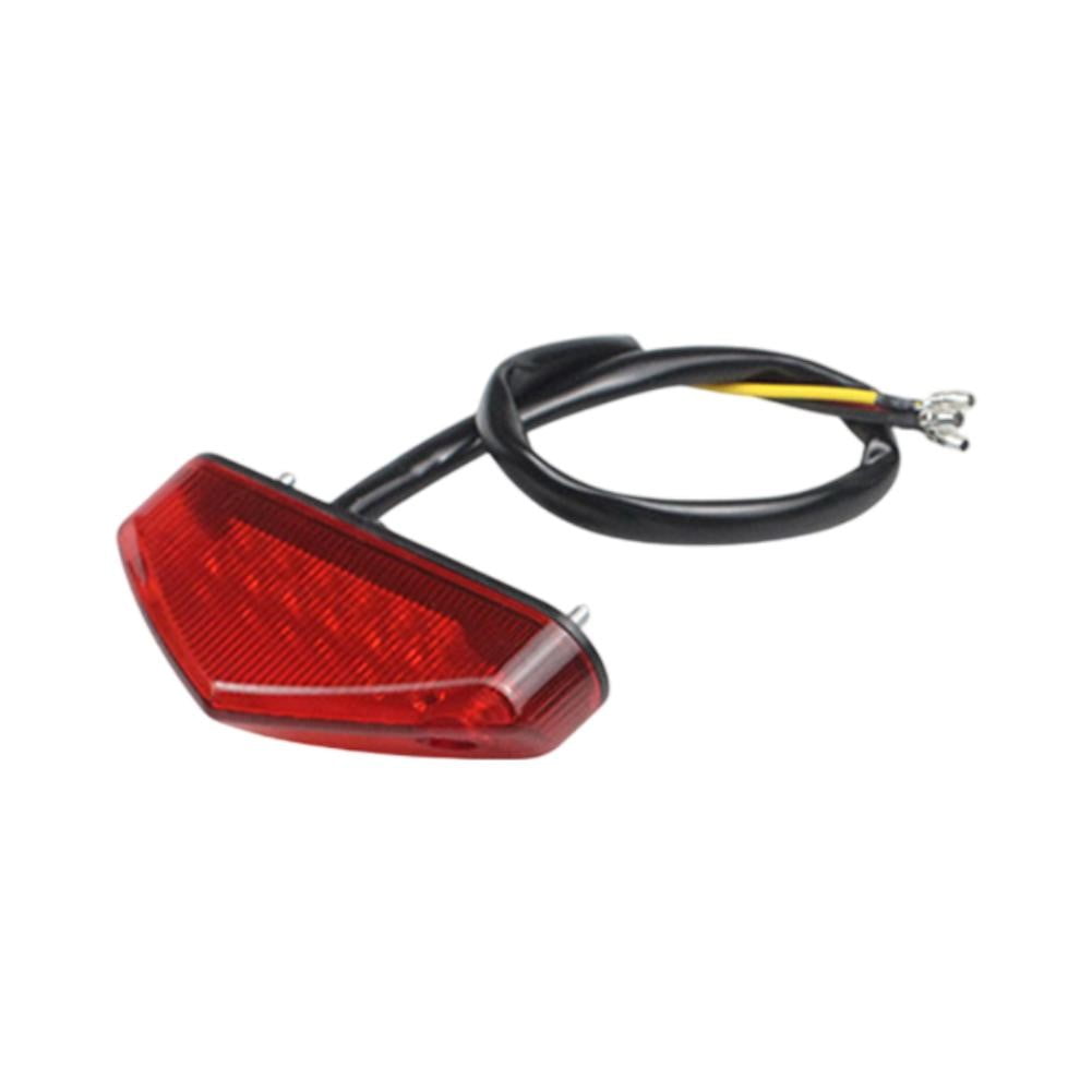 Motorcycle Brakes LED Taillight Light Rear Scooter Taillights Off-road ...