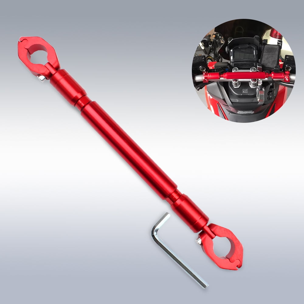 Motorcycle CNC Aluminum Handle Bar Cross Bar Steering Strength Lever ...