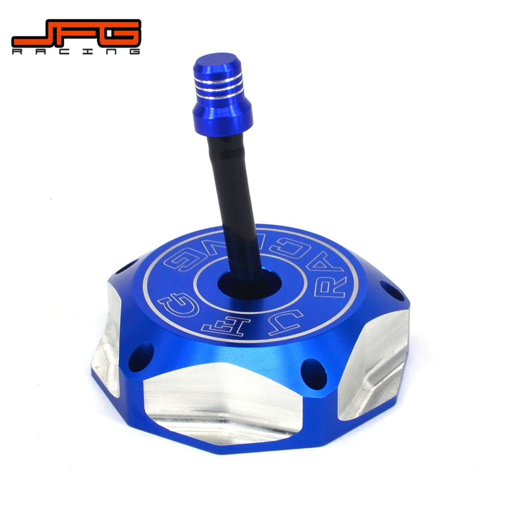 Motorcycle CNC Gas Fuel Tank Cover Cap For Suzuki RMZ250 DRZ400 DRZ400E ...