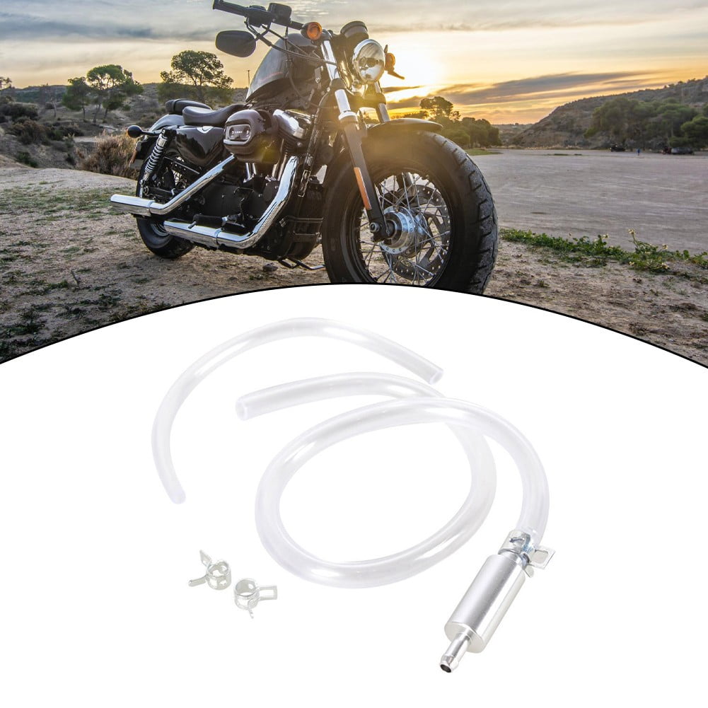 Motorcycle Car Brake Bleeder Clutch Bleed Bleeding Tool Way Valve &Tube ...