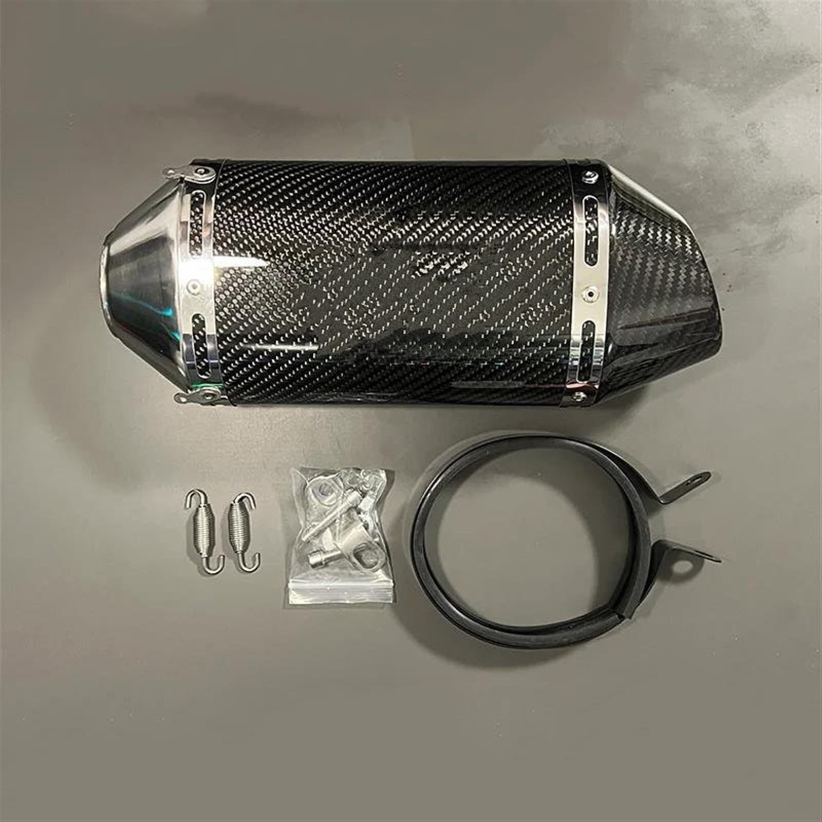 Motorcycle Carbon Fiber M4 Exhaust Muffler Pipe Escape Moto For Yamaha ...