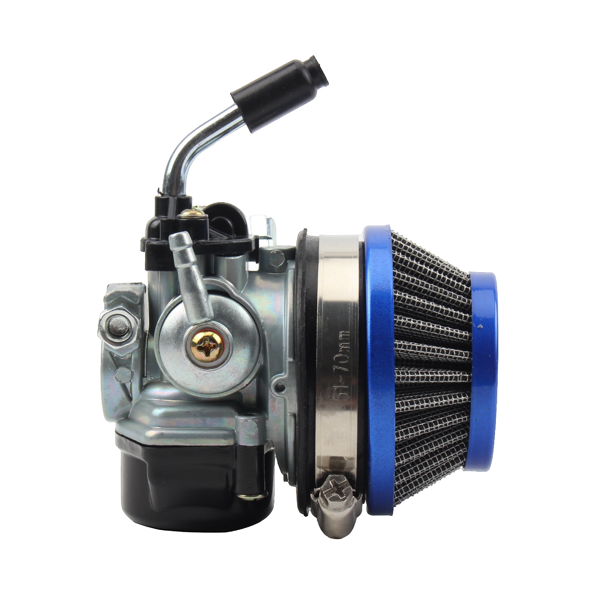 Motorcycle Carburetor Carb 19mm 49cc Performance Air Filter Manifold ...