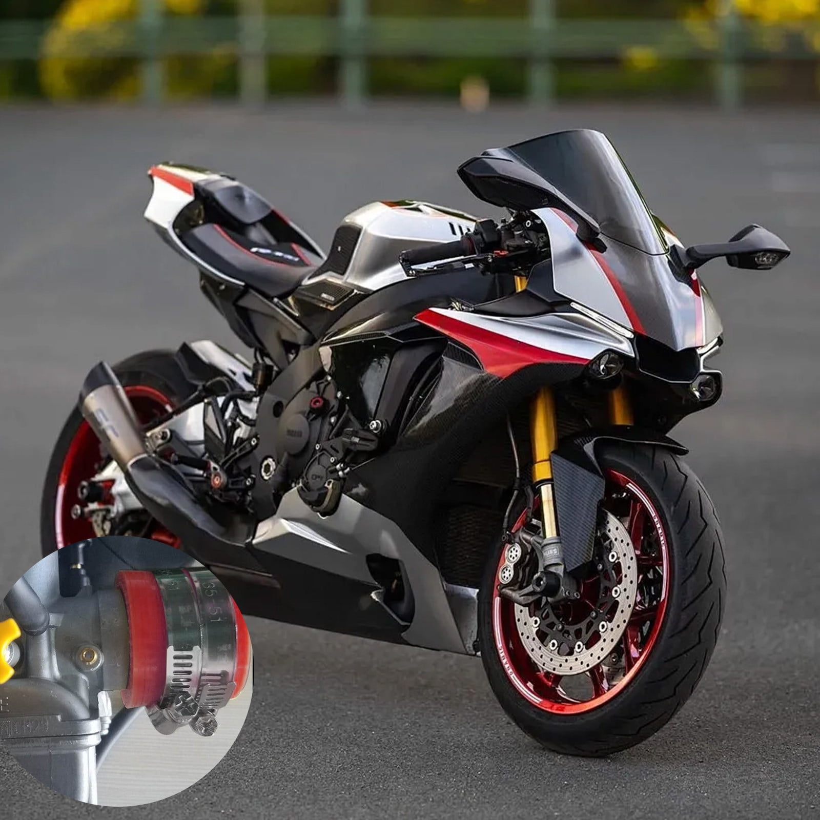 Motorcycle Carburetor Intake Manifold 35mm | PWK28 30 KOSO Compatible ...