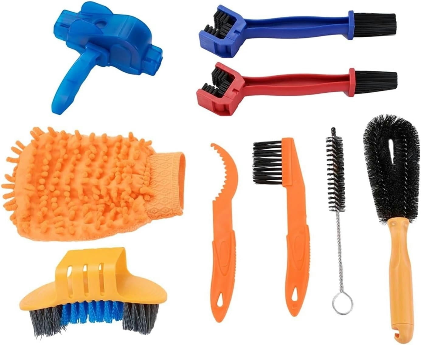 Motorcycle Chain Cleaning Kit Chain Cleaning Brush Cleaning Kit Washing ...