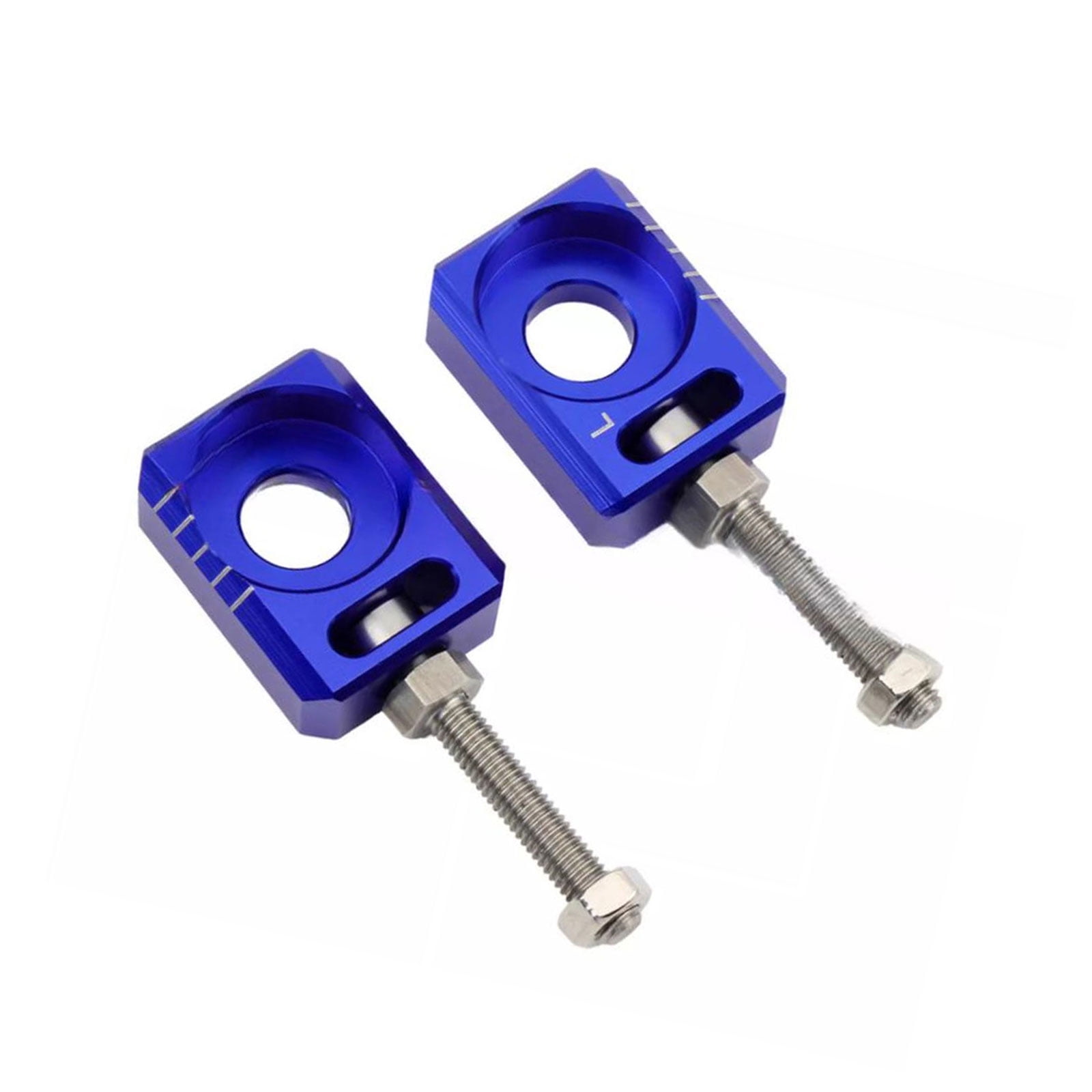 Motorcycle Chain Tensioner Rear Axles Blocks Wheel Axles Hub Spacer For ...