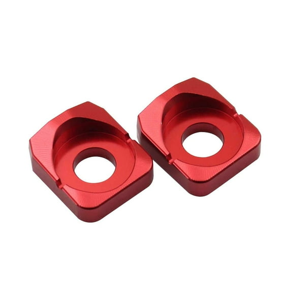 Motorcycle Chain Tensioner Rear Axles Blocks Wheel Axles Hub Spacer For ...