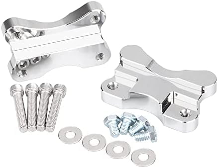 Motorcycle Chrome 21" Wheel Front Fender Riser Spacer Relocation Kit ...