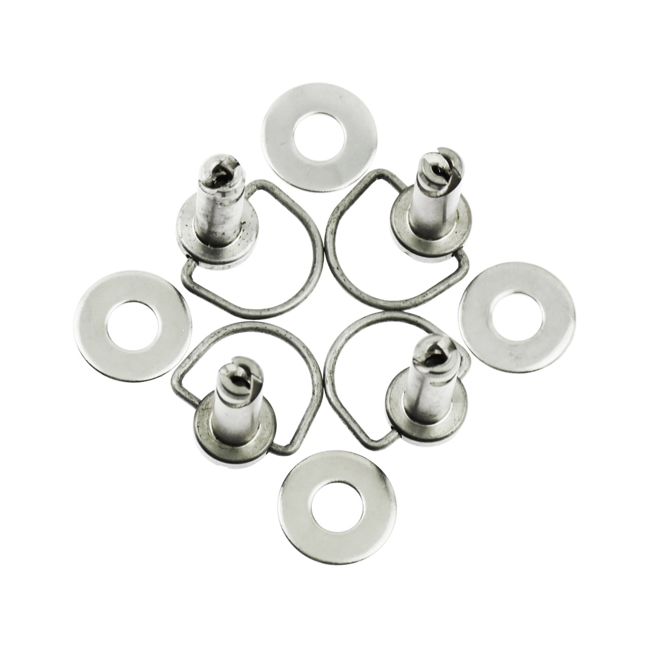 Motorcycle Chrome Saddlebags Mounting Pin Bolts Fit for Harley Touring ...