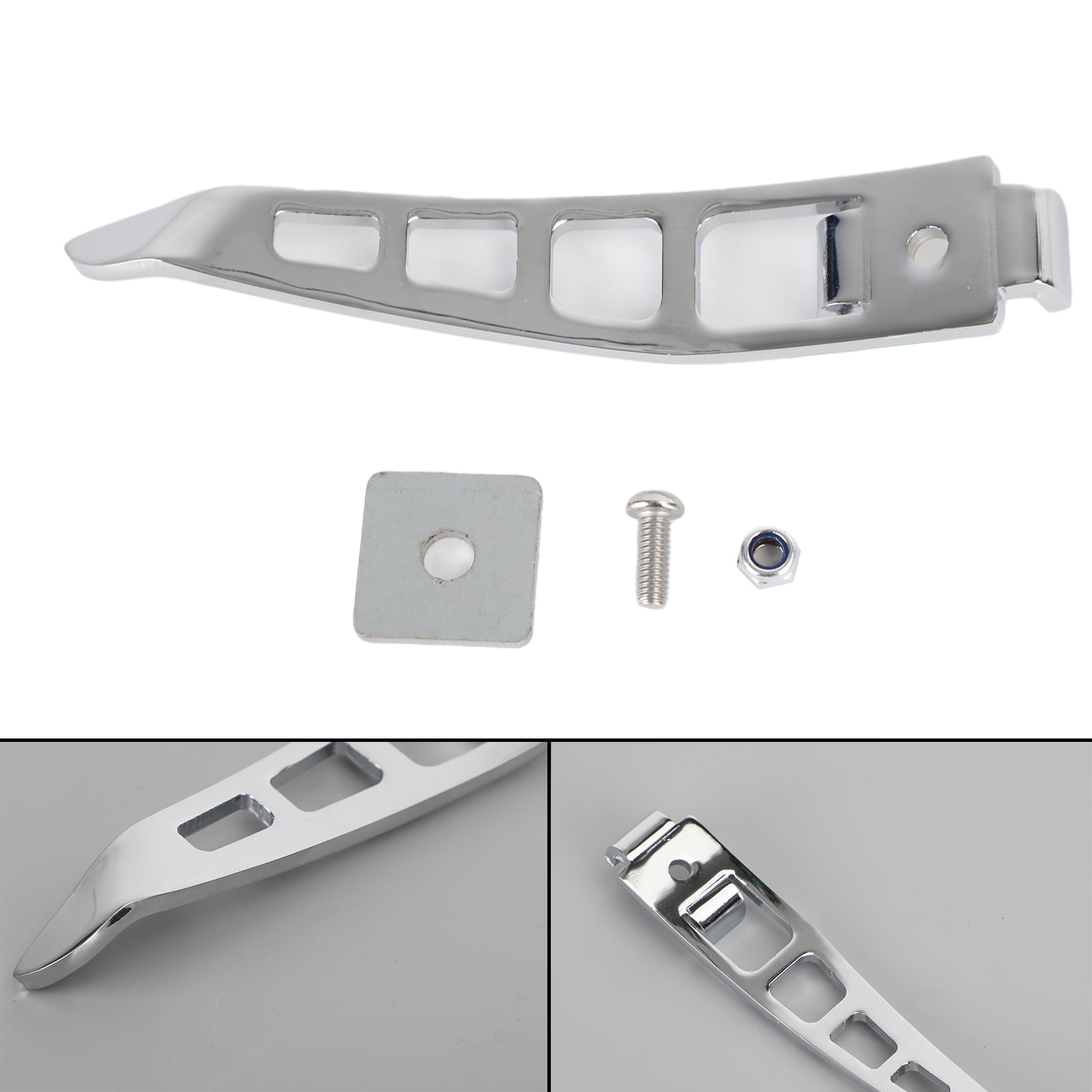 Motorcycle Chrome Stand Kickstand Extension Fit For Dyna Low Rider ...