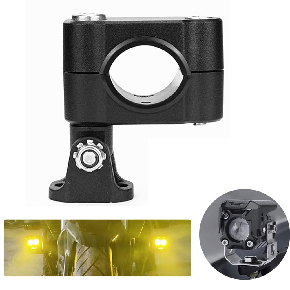 Motorcycle CNC LED Headlight Bracket Mounting Fog Light Extension Pole ...
