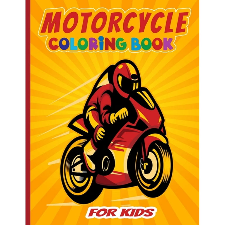 Coloring Pages For Kids Motorcycles