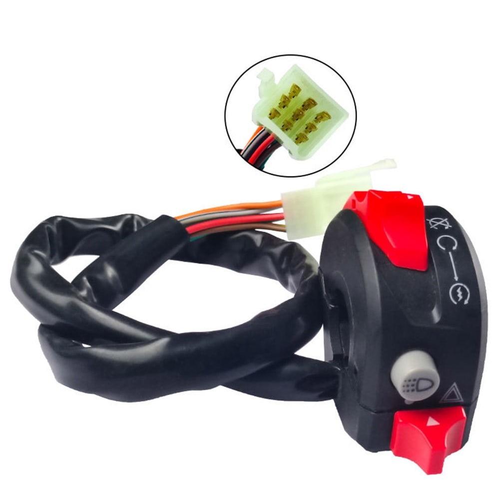 Motorcycle Control Button Motorbike Headlight Light Handlebar ...