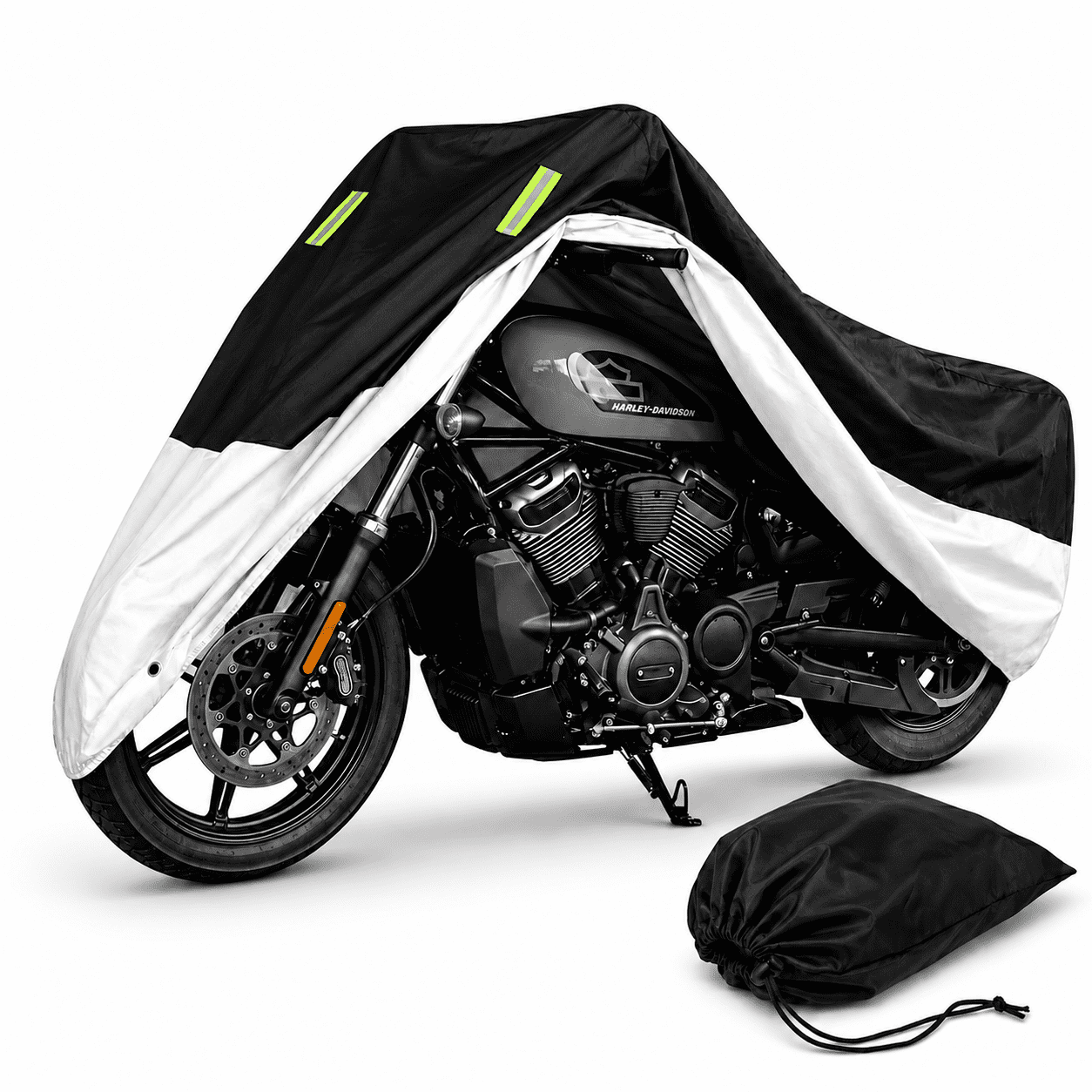 Motorcycle Cover, Waterproof Motorcycle Cover All Season Sun Outdoor ...