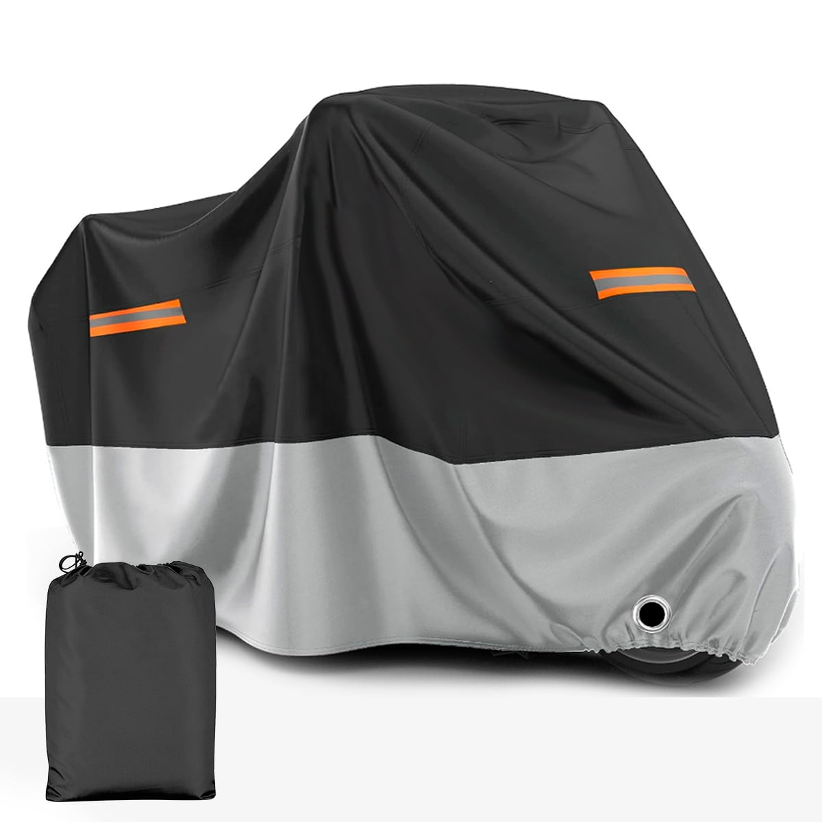 Motorcycle Cover,XL-Large Heavy Duty Motorcycle Cover Waterproof ...