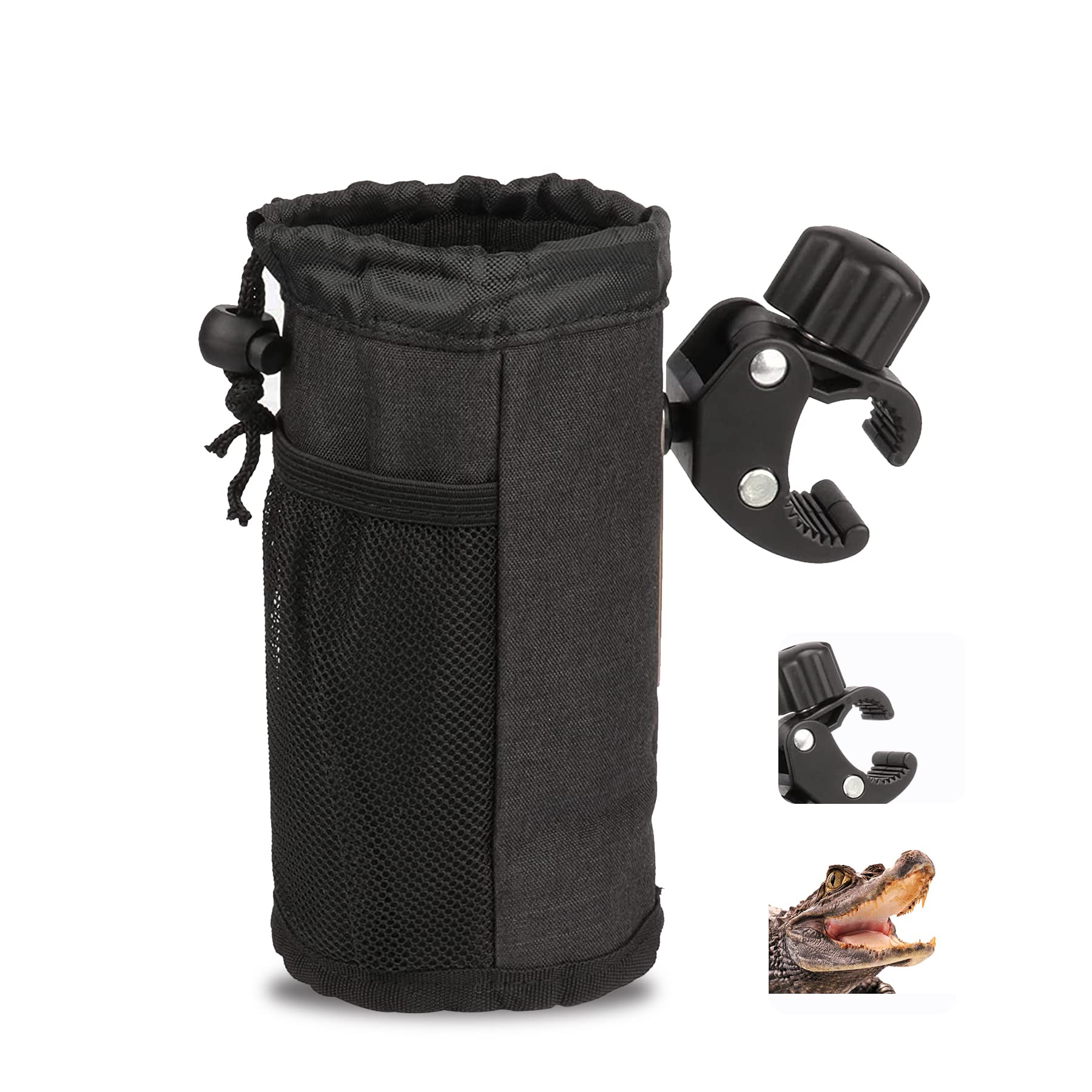 Motorcycle Cup Holder with Alligator Clip Handle Cup Holder, Oxford ...