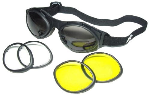 Birdz Eyewear Owl Motorcycle Sports Goggles With 3 sets of ...