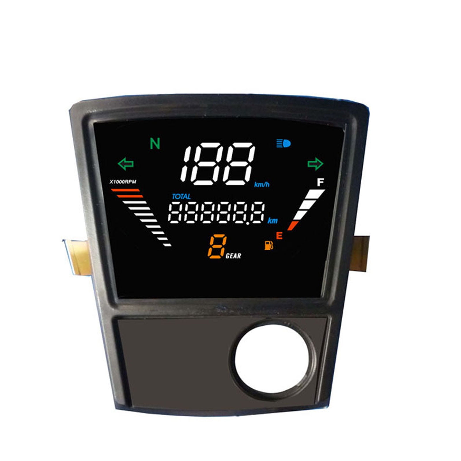 Motorcycle Dashboard Speedometer Tachometer Motorcycle Digital Odometer ...