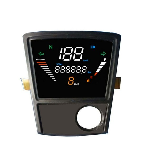 Motorcycle Dashboard Speedometer Tachometer Motorcycle Digital Odometer ...