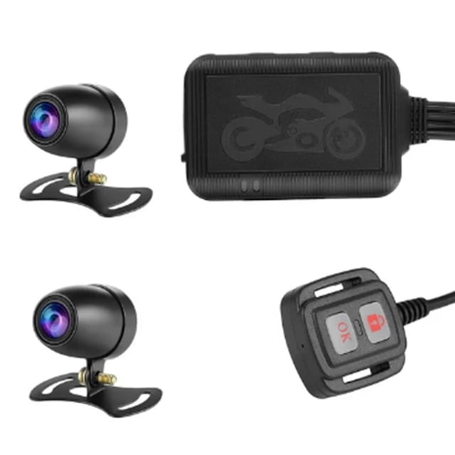 Dashcam DVR 1080P 120 Degree Dual Wide Angle Waterproof Camera Video ...